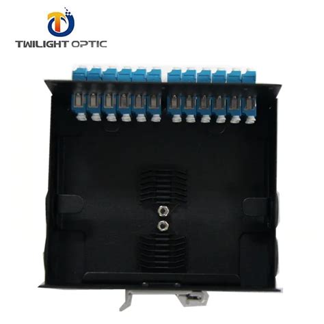 Port Port Port Sc Lc Fc St Din Rail Liu Mount Fiber Optic Patch Panel Fiber Liu Box Buy