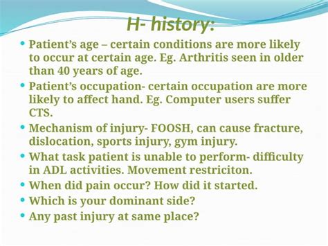 Hand Assessment Physiotherapy Ppt