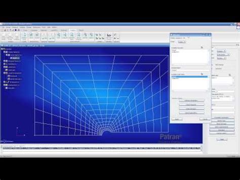 MSC Nastran Patran Tutorial S N Analysis Video Lecture Nastran Basic Tutorial For Students