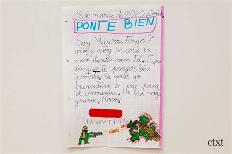 Carta para un compañero de colegio Carta Creativa