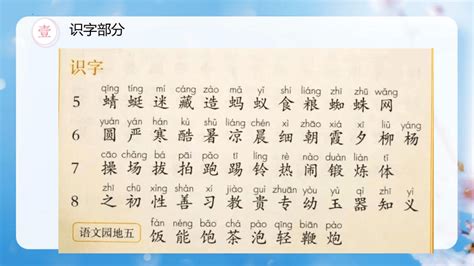 统编版一年级下册语文 第五单元期末复习课件共26张ppt 21世纪教育网