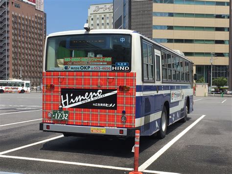 バストレインおおいたchannel on Twitter 大分バス本体最古車齢31年の12658の後部ラッピングがネッツトヨタからヒメノに