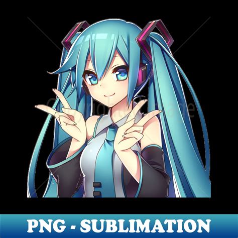 Hatsune Miku Digital Sublimation Download File Transform Inspire