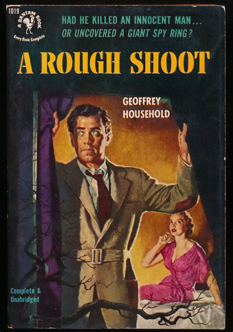 A Rough Shoot By Geoffrey Household Very Good Soft Cover 1953