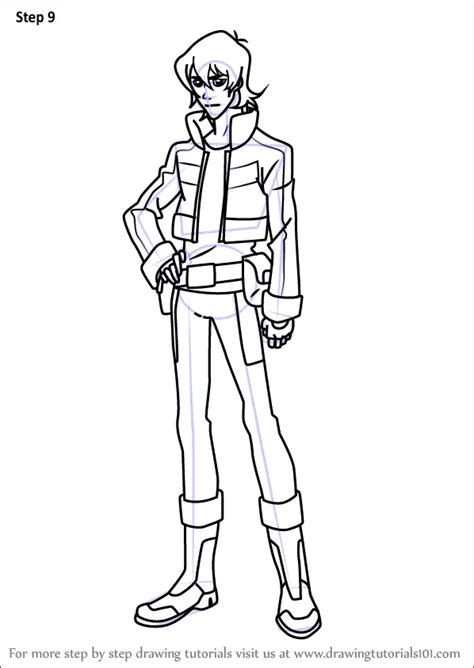 How To Draw Keith From Voltron Legendary Defender Voltron Legendary