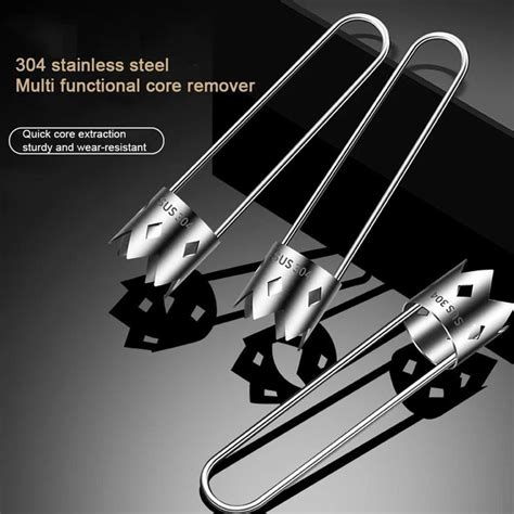 Red Bell Pepper Seed Corer 2024 Upgraded Stainless Steel Apple Corer