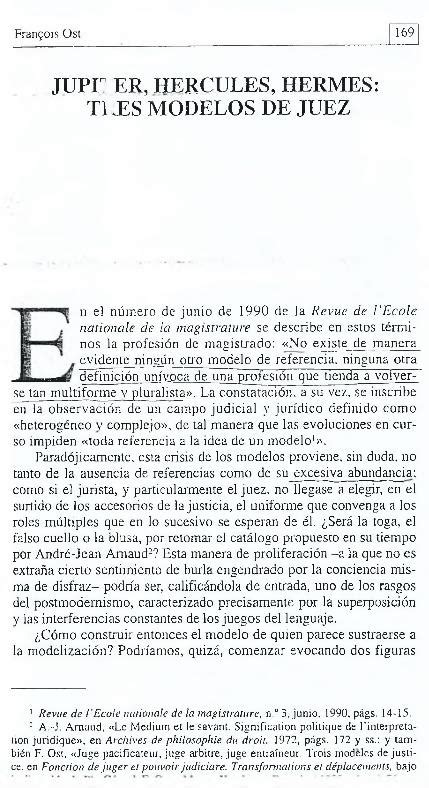 PDF Ost F Júpiter Hércules Hermes Tres Modelos de Juez DOKUMEN TIPS