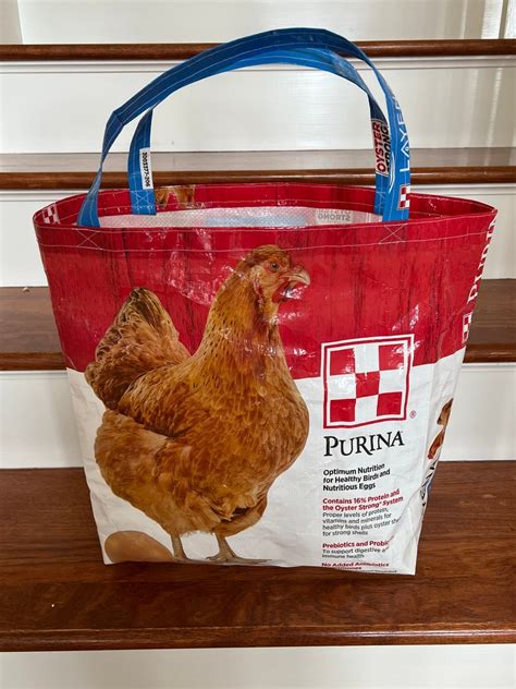 Upcycled Feed Bag Tote Etsy