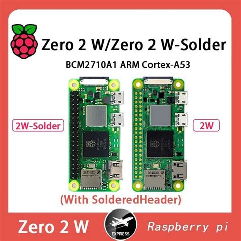 vn ต้นฉบับอย่างเป็นทางการ raspberry pi zero 2 w zero 2w solderedheader 512mb dram bcm2710a1