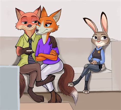 175612 Safe Artistzdrer456 Judy Hopps Zootopia Nick Wilde