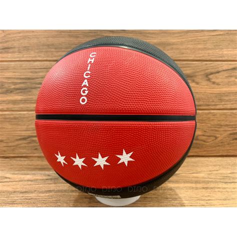 Dibo~wilson 威爾森 Nba 籃球 7號球 Bulls 公牛隊 室外 橡膠材質 好手感 蝦皮購物