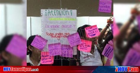 Hoy Tamaulipas Protestan Alumnas De Escuela Privada De Tampico Por