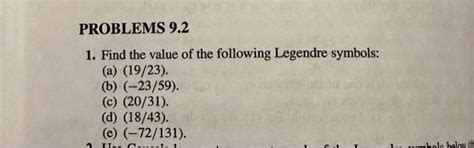 Solved 2 Prove That The Quadratic Congruence