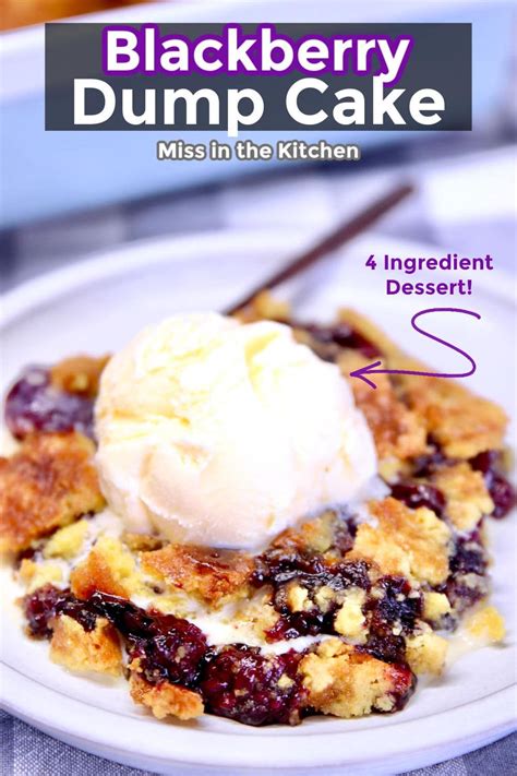 Blackberry Dump Cake Artofit