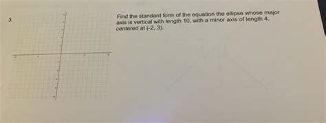 Answered Find The Standard Form Of The Equation… Bartleby
