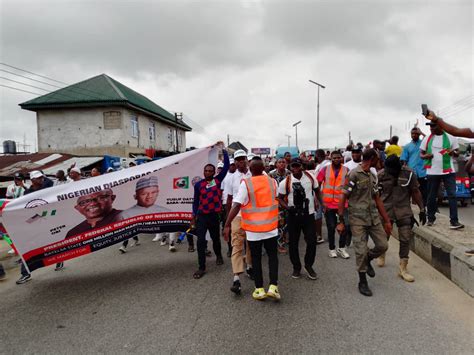 Photos Bayelsa Supporters Stage Walk For Peter Obi