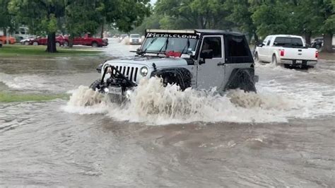 Abilene Residents Face Severe Flooding As Heavy Rains Surround Local Streets And Homes