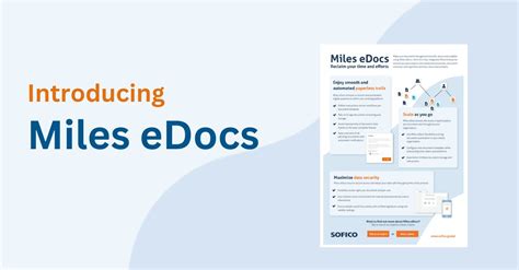 Sofico On Linkedin Discover Miles Edocs