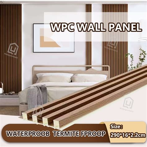 Jual Wpc 2 9 Meter Wpc Wall Panel Pvc Wall Panel Wood Panel Wpc Upvc Wall Panel Wall