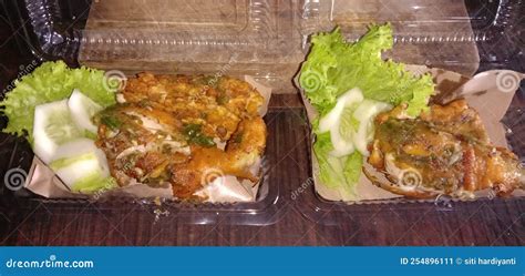 Ayam Geprek Is The Indonesian Food It Is Fried Chicken With Spicy