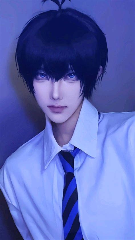 Pin Oleh Nyan Di Isagi Gambar Profil Sketsa Anime Gambar Anime