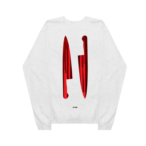 Mtbmb Bloody Longsleeve White Official Eminem Online Store