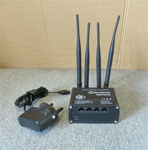Teltonika RUT950 WiFi 3G/4G LTE Router Embedded SIM Slots & External ...