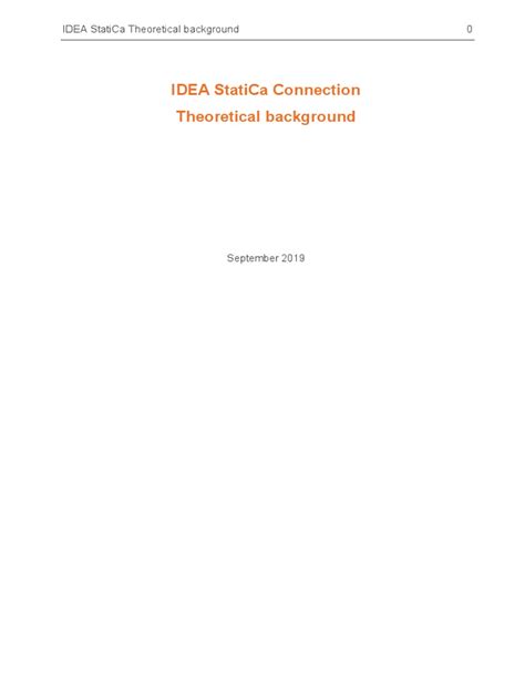 Pdf Theoretical Backround Connection Pdf Deformation Engineering