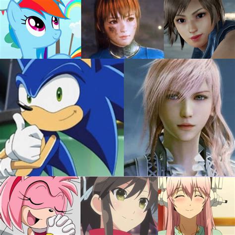 Sonic Crossovers Harem By Ultimadarkangel500x On Deviantart