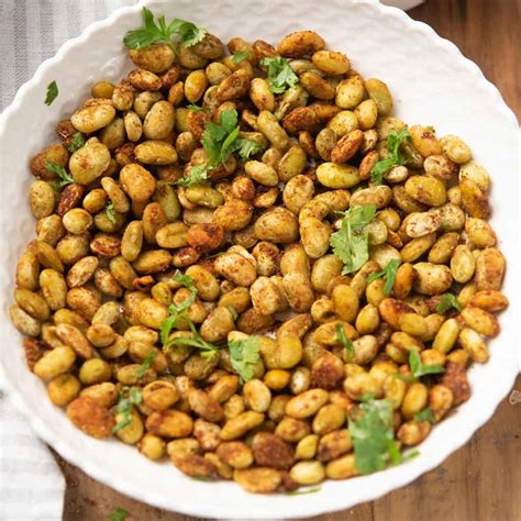 Roasted Lima Beans Pepper Bowl