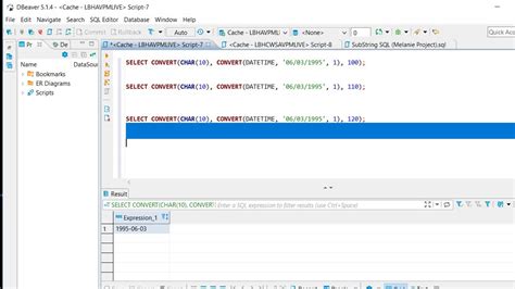 SQL Date Conversion Dbeaver YouTube