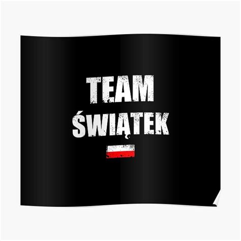 Iga Swiatek Tennis Poster For Sale By Dandesignn Redbubble
