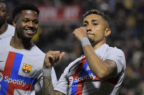 برشلونة يهدد رافينيا