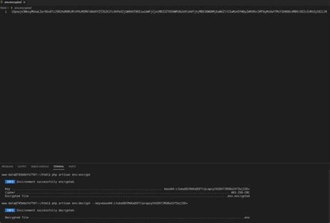 Ioana Munteanu On Linkedin Laravel Tips If You Have To Send Anyone The Env File You Can