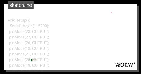 Assignment 3 Led Wokwi ESP32 STM32 Arduino Simulator