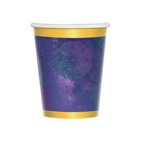 Opulent Eid Paper Cups 250ml Pack Of 8 Partyrama