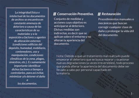 Conservación Preventiva Qué Tener En Cuenta A La Hora De Guardar Documentación Agu