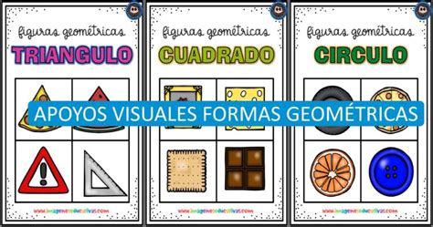 Apoyos Visuales Formas Geométricas Imagenes Educativas