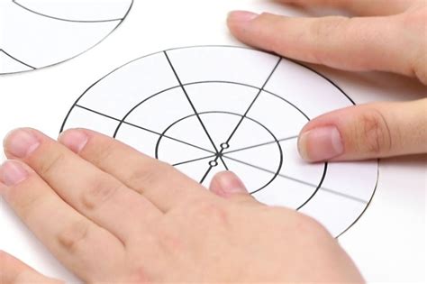 Diy String Spinner Toy Paper Wheel Spinner Toy