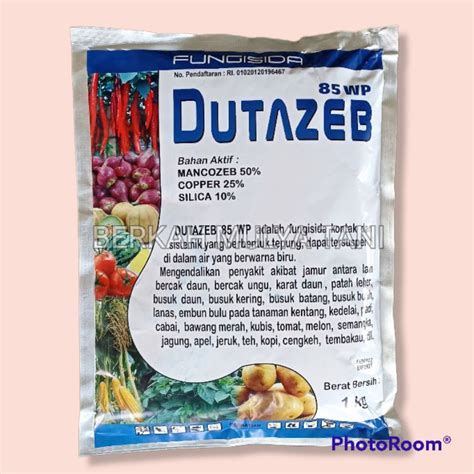 Jual Fungisida DUTAZEB 85 Wp 3 Bahan Aktif Kemasan 1 Kg Shopee Indonesia
