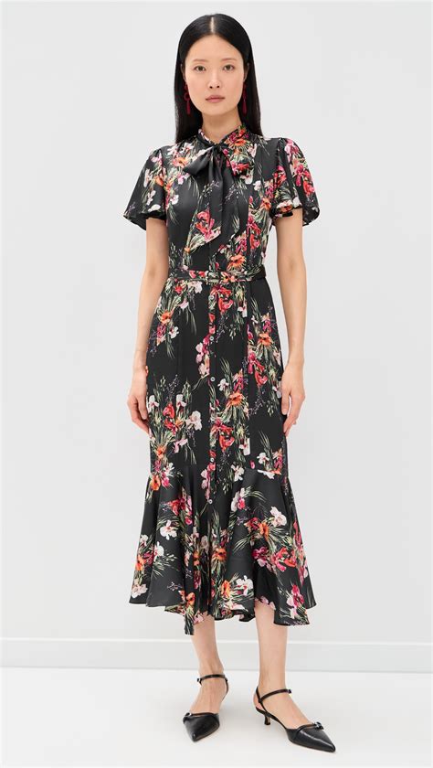 Cinq à Sept Iris Bouquet Willow Dress Shopbop