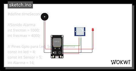 Sistema De Aleta Wokwi Esp32 Stm32 Arduino Simulator