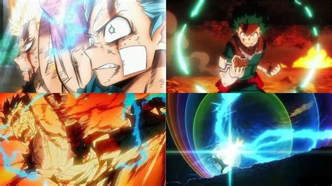 Deku And Bakugo Vs Nine