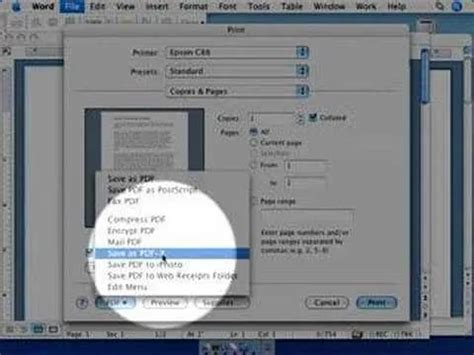 How To Print To PDF In Mac OS X Operating Systems WonderHowTo