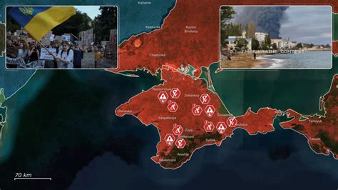 Frontline Report Ukraines Sustained Strikes On Crimea Fuel Depots