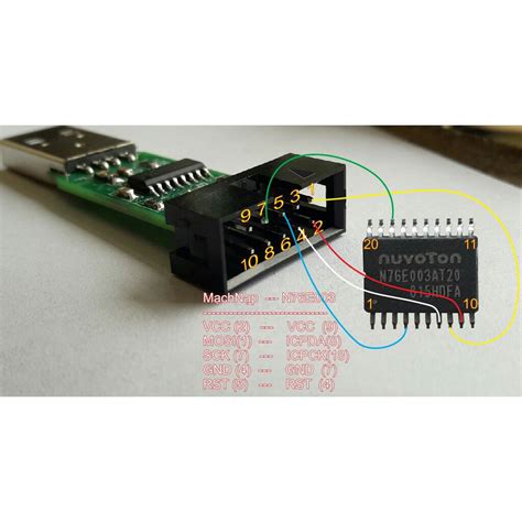 Mua mạch nạp Nuvoton N76E003 MS51 C8051 EFM AVR giá rẻ nhất