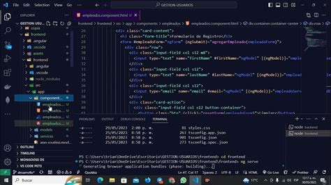 Conexion De Angular A Base De Datos Mongo Y Api Rest Youtube