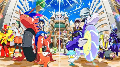 Pokemon Scarlett Violet Release Open World Exploration YouTube