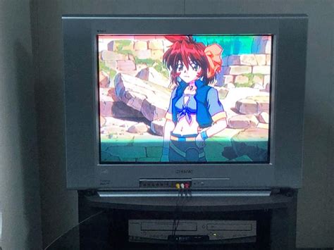 Guess Whats On My Sony Trinitron Tv Vhs To Dvd Sony Anime