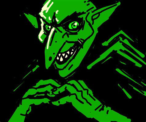 Evil Goblin Drawception
